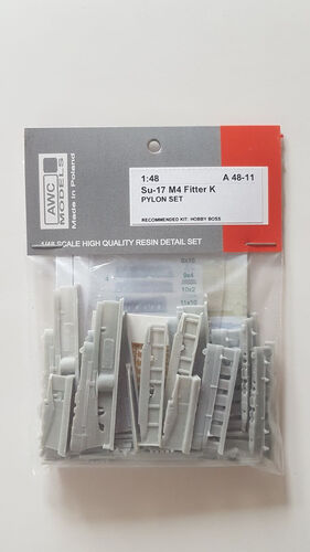 AWC-MODEL A48-11 Sukhoi Su-17 M-4 Fitter K - Pylon Set (for Hobby Boss Kit)