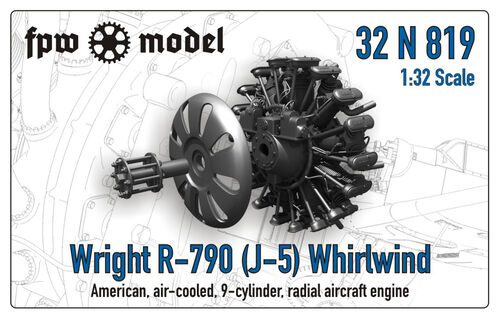 FPW Model 32N819 Wright R-790 (J-5) Whirlwind
