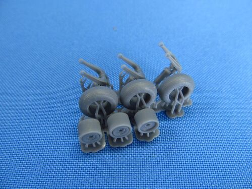 Metallic Details MDR7262 Antonov An-14 Pchelka - landing gears (designed to the used with A-Model kits)
