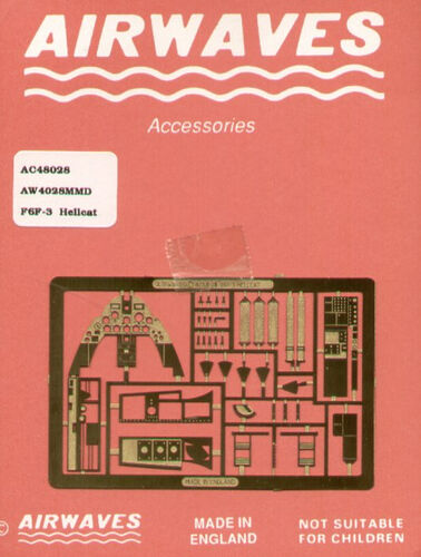 Airwaves C48028 Grumman F6F-3 Hellcat (designed to be used with Airfix, Arii and Otaki kits)