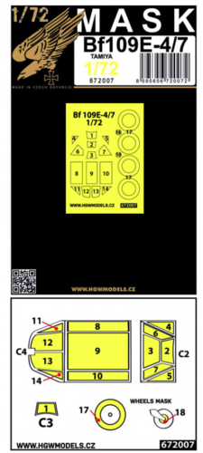 HGW Models 672007 Bf 109E-4/7