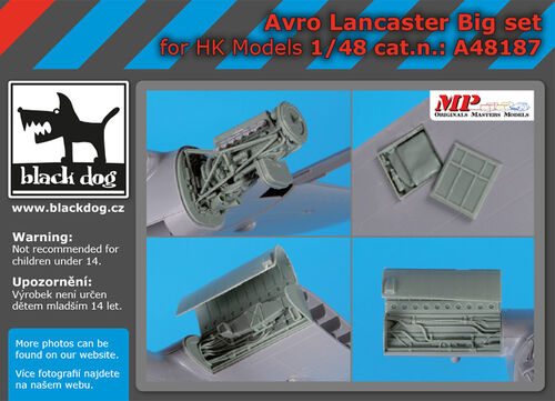 Black Dog A48187 Avro Lancaster Big Set For HK Models