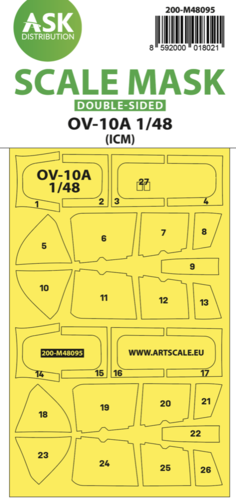 Art Scale Kit M48095 OV-10A double-sided