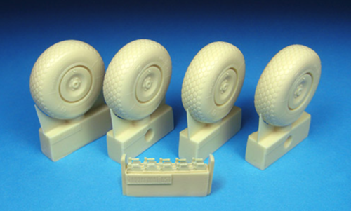 Barracuda Studios R32062 He-219 Diamond Tread Mainwheels