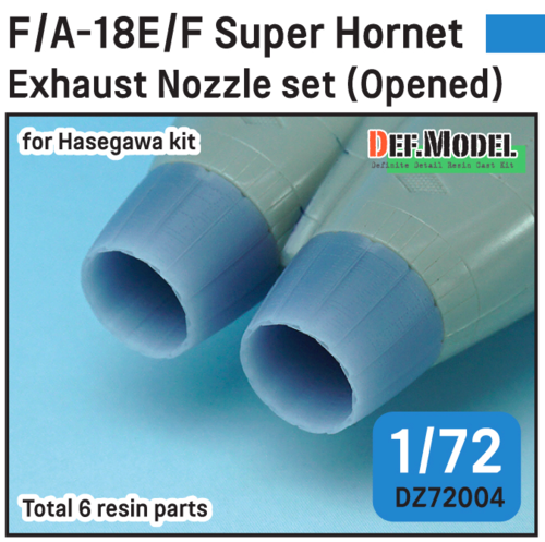 DEF Model DZ72004 F/A-18E/F/G Super Hornet Exhaust Nozzle set - Opened