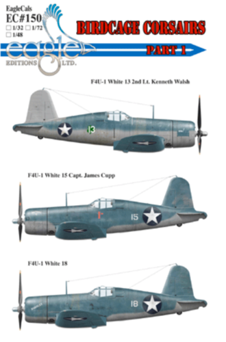 Eagle Editions D150-48 F4U 1 Birdcage Corsairs Part One