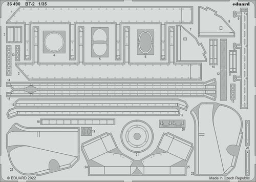 Eduard 36490 BT-2 Hobby Boss