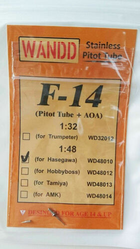 WandD STUDIO WD48010 F-14 Pitot Tube with AOA for Hasegawa