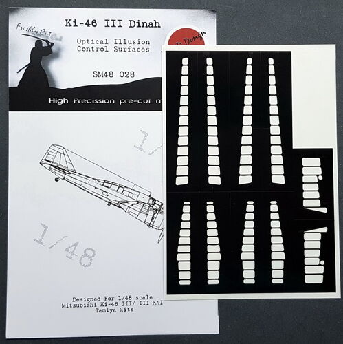 DEAD Design Models SM48028 Ki-46 Dinah Control Surfaces