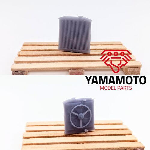 Yamamoto Model Parts TUN48 Chłodnica wody A