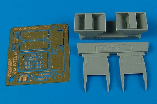 Aires 4404 Junkers Ju 87D Stuka air coolers Hasegawa