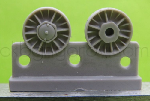 OKB Grigorov S72038 Wheels for KV, Cast reinforced, January 1942, type 2 with sextuple hub