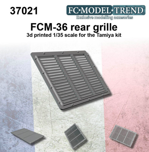 FC ModelTrend 37021 FCM-36 rear upper grille