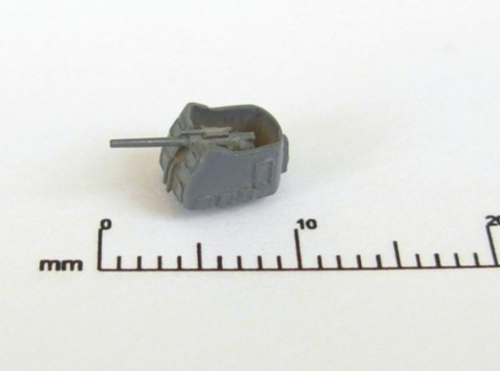 NIKO MODEL ZW7014U 5"(127mm)/38 Mk30 Half Shield 5 to a pack e.g. USS BENHAM, USS SIMS