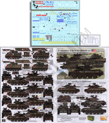 Echelon Fine Details D356265 11 ACR M551s and M113s in Vietnam Part 2