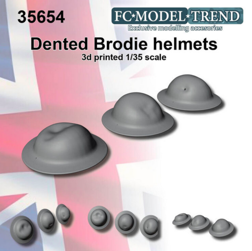 FC ModelTrend 35915 UK dented helmet