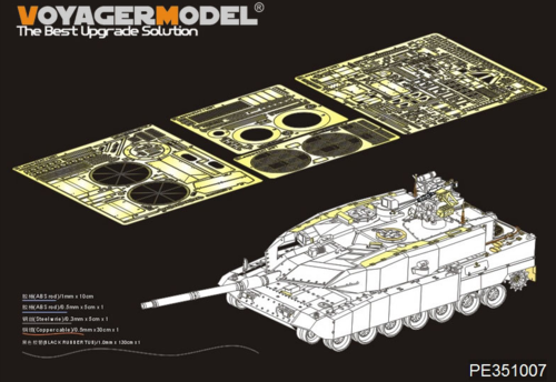 VoyagerModel.Co.Ltd PE351007 Modern German Leopard 2A7 + Basic