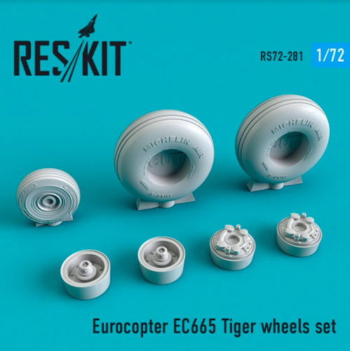 DISCONTINUED RES/KIT 72-0281 EC665 Tiger wheels set