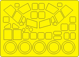 New Ware AM0810 C-123K/UC-123K, NC/AC-123K, HC-123B, C-123B BASIC kabuki masks for Roden