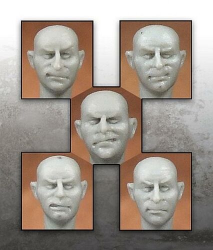 The Bodi Miniatures 35017 Heads
