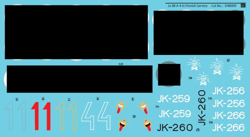 SBS Model D48009 Junkers Ju-88 Finnish Air Force WW II