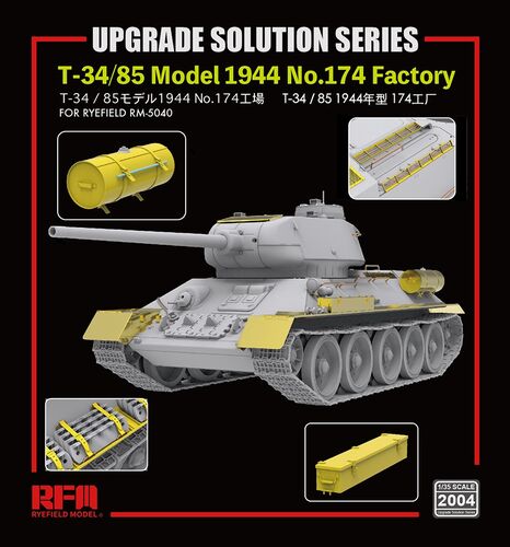 Rye Field Model RM-2004 Upgrade Solution for T-34/85 Model 1944 No.174 Factory
