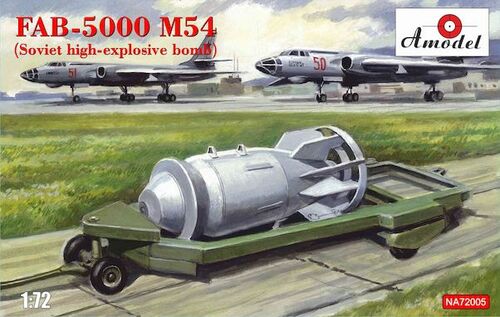 A-Model 72005NA FAB-5000 M54 (Soviet high-explosive bomb)