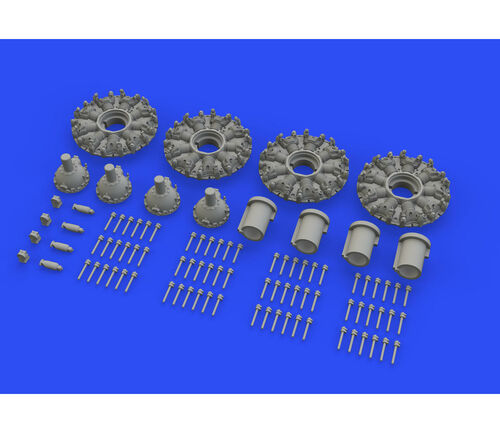 Eduard 648538 B-17G engines HKM