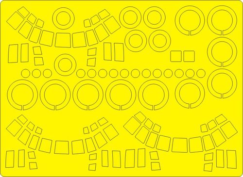 New Ware AM0674 C-130 Hercules ADVANCED kabuki masks for Italeri