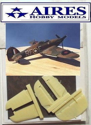 Aires 4035 HURRICANE control surfaces Hasegawa