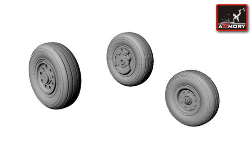 Armory Models Group AW72305 F-35A Lightning-II wheels