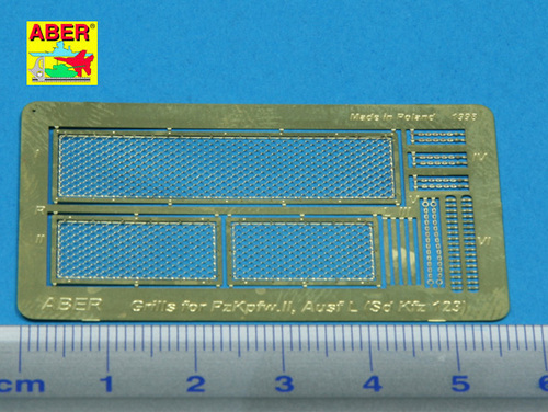 Aber G09 Grilles for Panzer II, Ausf.L Luchs