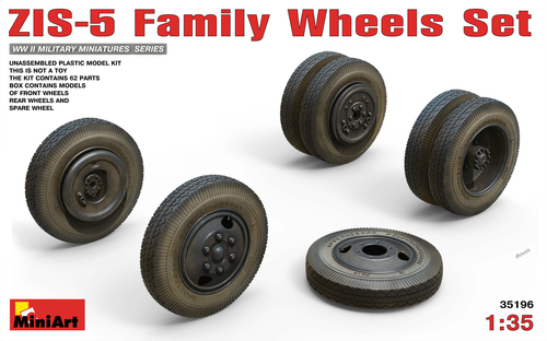 MiniArt 35196 ZIS-5 Family Wheels Set