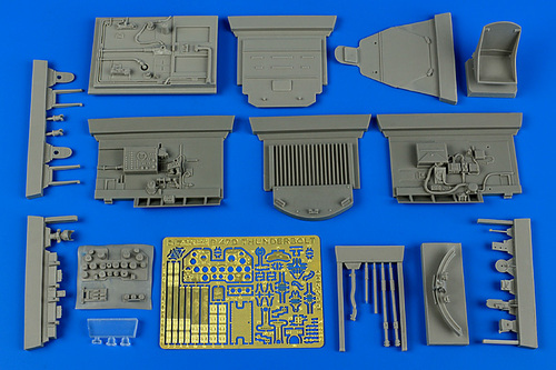 Aires 2209 P-47D Thunderbolt cockpit set HASEGAWA
