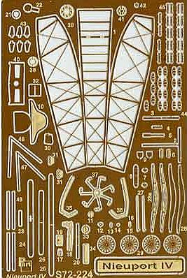 Part S72-224 Nieuport IV A-model