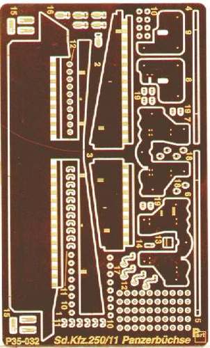 Part P35-032 Sd.Kfz. 250/11 Panzerbuchse Dragon