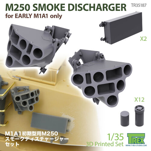 T-Rex Studio 35187 M250 Smoke Discharger Set only for M1A1 Early