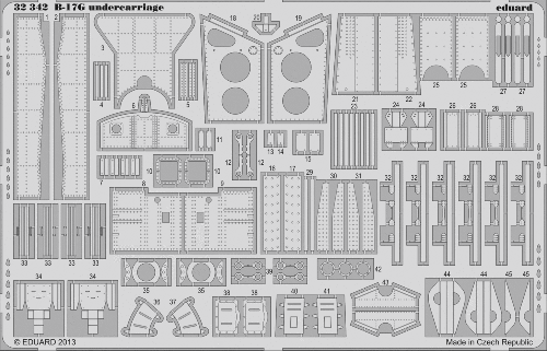 Eduard 32342 B-17G undercarriage HK MODELS
