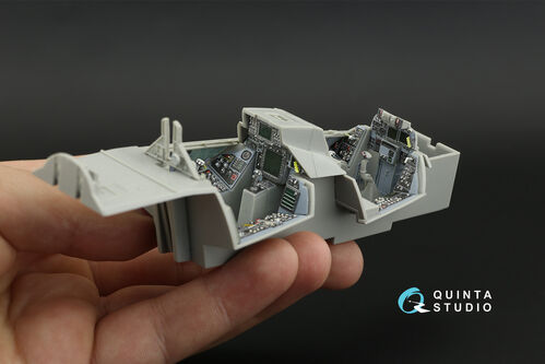 Quinta Studio QD32033 Grumman F-14 D Tomcat - 3D-Printed & Coloured Interior (for Trumpeterkits)