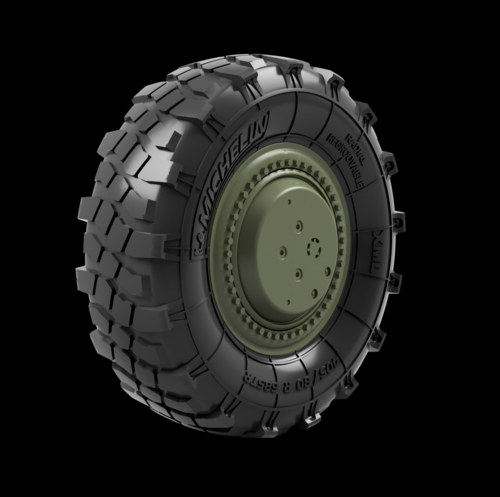 PanzerArt RE35-781 'Boxer' GTF Road Wheels (Michelin XML)