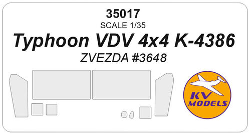KV Models 35017 Typhoon VDV 4x4 K-4386