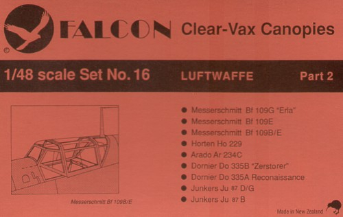 Falcon Model V1648 Luftwaffe part 2