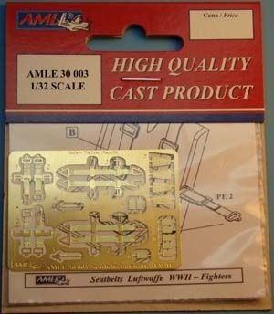 AML E30003 Luftwaffe WWII seatbelts - Fighters