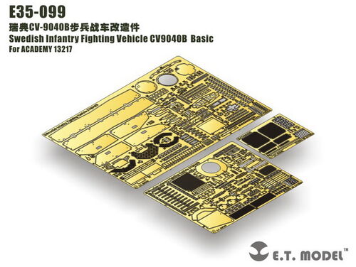 ET Model E35-099 Swedish Infantry Fighting Vehicle CV9040B (for Academy 13217)