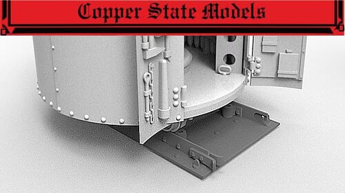 Copper State Models A35-033 Fahrpanzer Railway Track