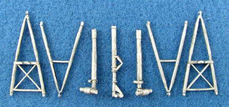 Scale Aircraft Conversions 72011 Fairchild C-119 Boxcar - Landing Gear (designed to be used with Italeri kits)