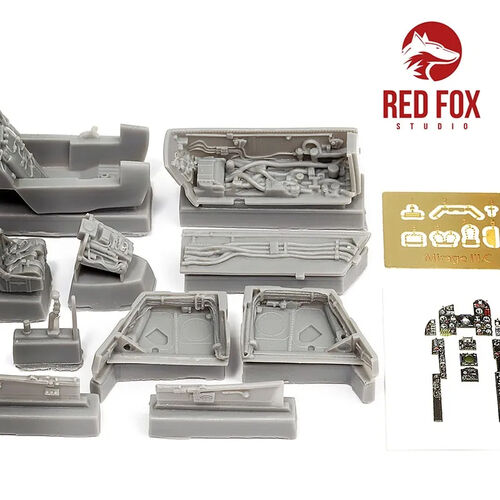 Red Fox Studio QS-SBRF-4801 Mirage IIIC (For Hobby Boss Kit)