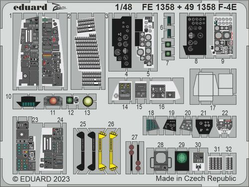 Eduard FE1358 F-4E Meng
