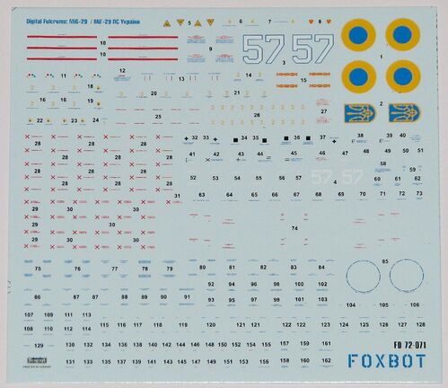 FOXBOT 72-071 Digital falcons: MiG-29 9-13