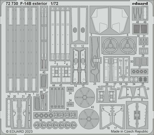 Eduard 72730 F-14B exterior